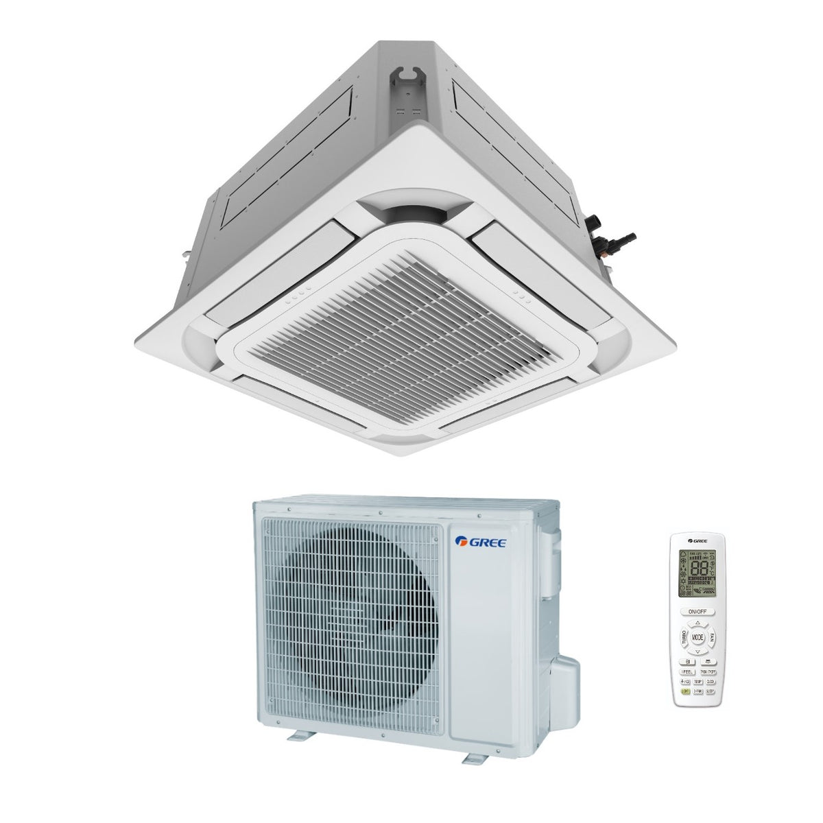 Climatizzatore Condizionatore Gree a Cassetta 12000 Btu GUD35T/A-T R-32 ...